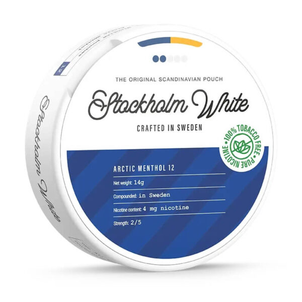 Stockholm White - Arctic Menthol - 4mg - PouchOz