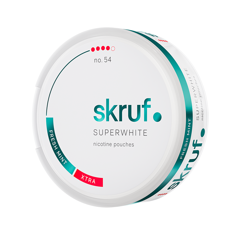 Skruf Fresh Mint XTRA #54 - Pouch Oz