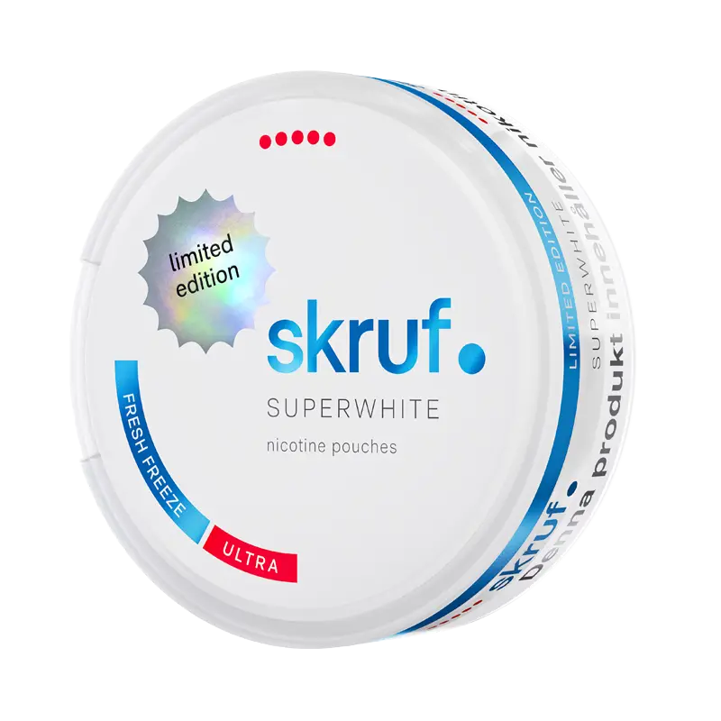 Skruf Fresh Freeze Ultra Strong limited - Pouch Oz